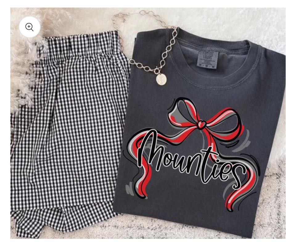 Mounties Bow- ADULT – The Native Sunflower Boutique